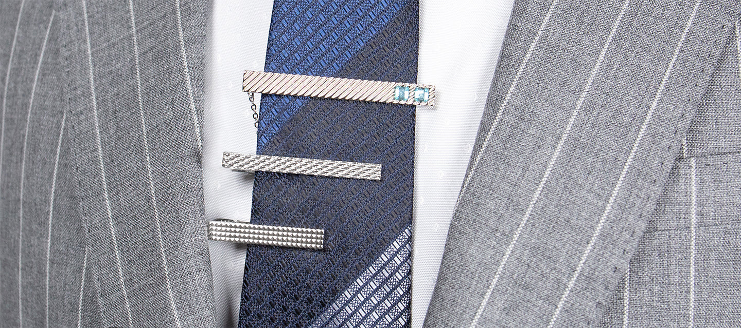 VOKJJ Styling｜How to Wear a Tie Clip Correctly – 1-Minute Tie Bar Plac
