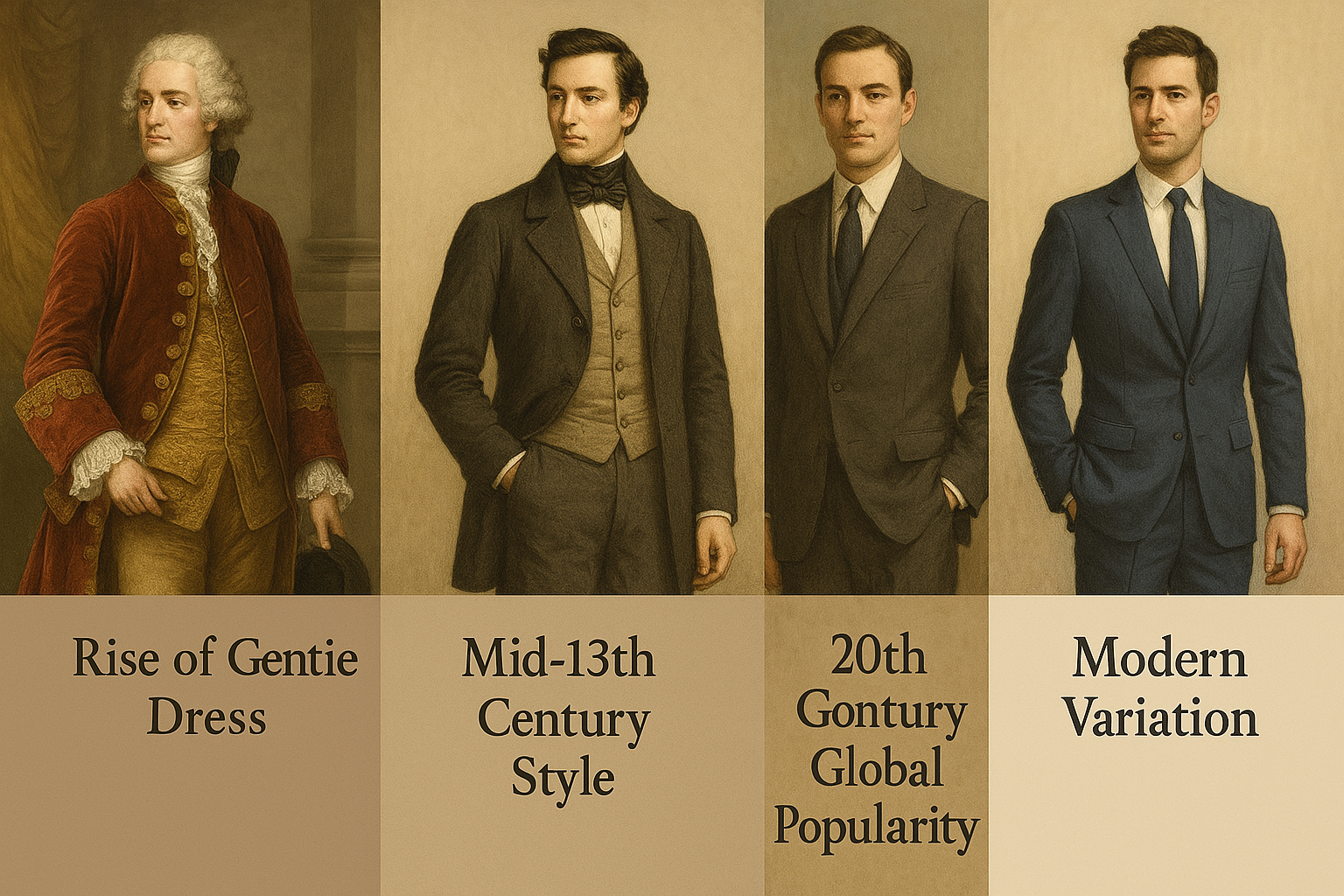 The origin and development history of suits – VOKJJ
